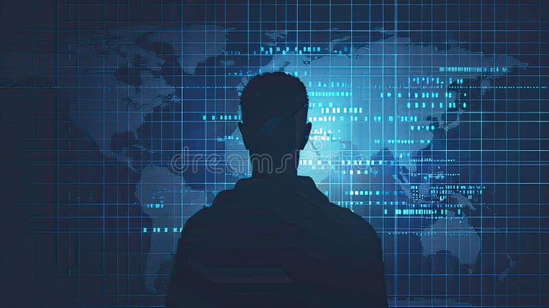 Computer Hacker Silhouette Stock Illustrations – 5,126 Computer Hacker ...