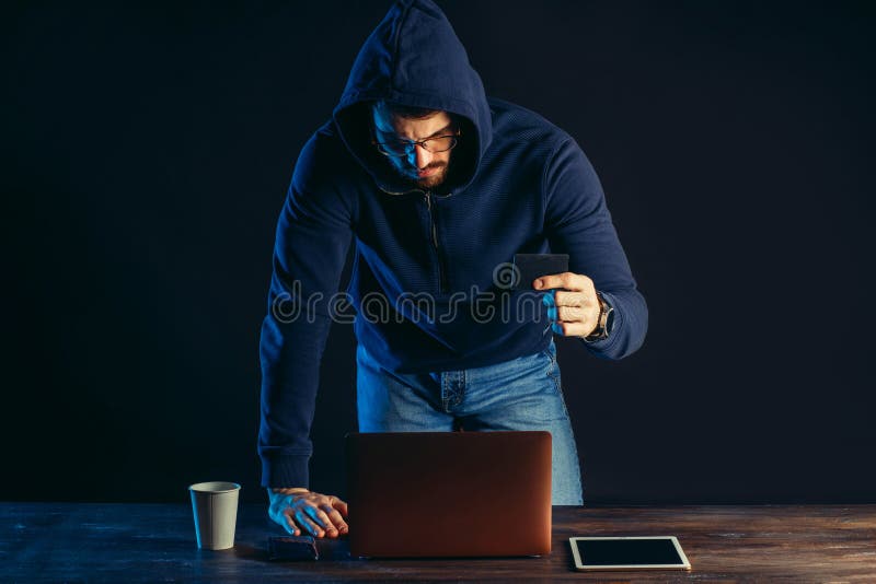 Hacker Spreading Computer Viruses or Stealing Money from Bank Card ...