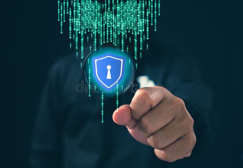 Cyber Security Threat Magnifying Glass Stock Photos - Free & Royalty ...