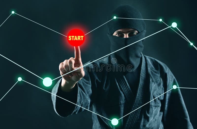 Hacker. Hacking Computer Data Process Stock Photo - Image of security ...