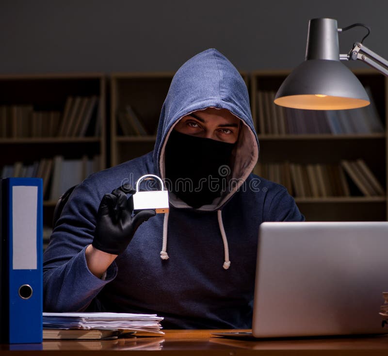 Hacker Stealing Personal Data From Home Computer Stock Image Image Of Hacker Password 224273863