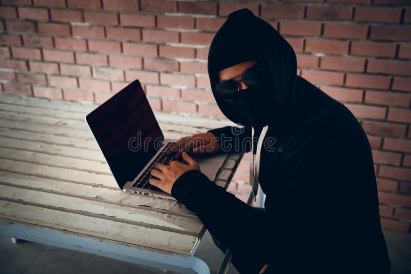 Hacker Try To Hack and Steal Information System Data from Computer ...