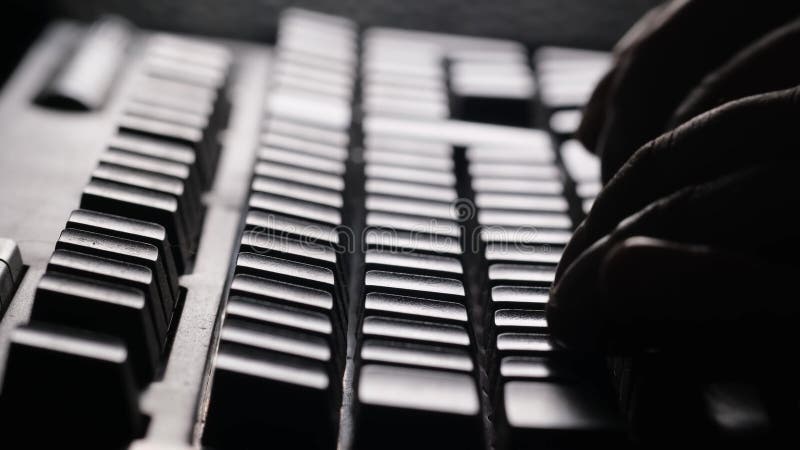 Hacker Typing Keyboard with Earth Globe Map Hologram Screen Stock Video - Video of digital ...