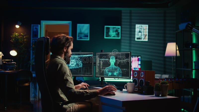 Hacker Uploading Evolved Sentient AI To Disk, Planning To Use it for ... Hacker Uploading Evolved Sentient AI To Disk, Planning To Use it for ...