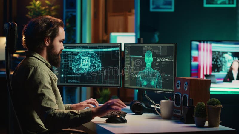 Hacker Uploading Evolved Sentient AI To Disk, Planning To Use it for ... Hacker Uploading Evolved Sentient AI To Disk, Planning To Use it for ...