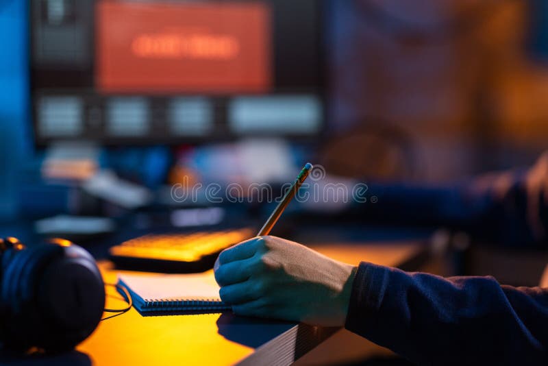 Hacker Using Computer Virus for Cyber Attack Stock Photo - Image of ...