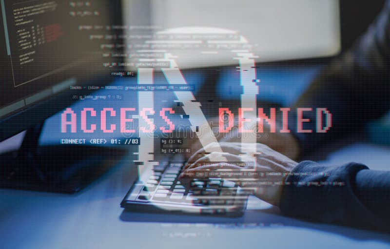 Hacker Using Computer Virus for Cyber Attack Stock Photo - Image of concept, hacking: 254846518