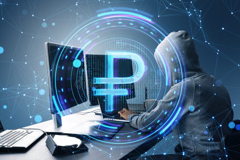 Blue Polygonal Textured Background with Golden Lines. Geometric ...