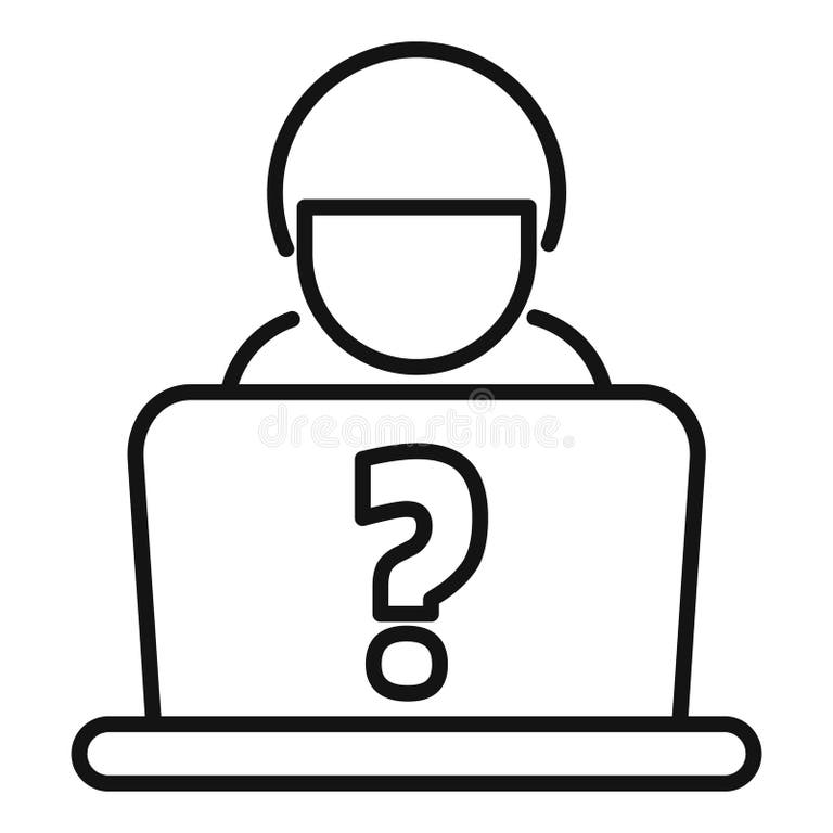 Hacker Using Laptop Searching for Bug and Vulnerability Online Stock ...