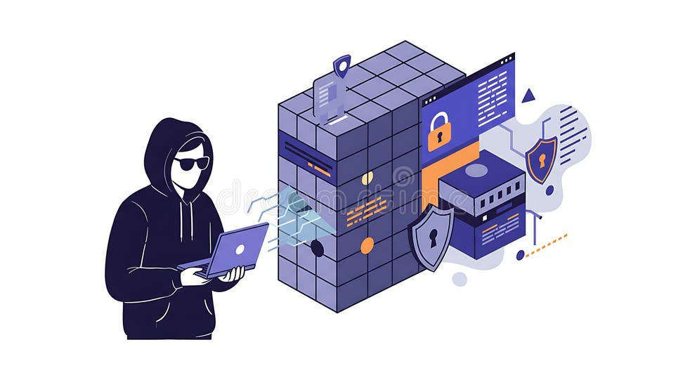 Hacker Access Illustration Stock Illustrations – 25,276 Hacker Access ...