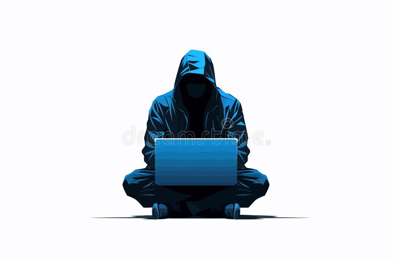 Hacker Vector Flat Minimalistic Asset Isolated Vector Style ...