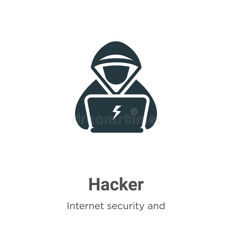 Hacker symbol the glider stock illustration. Illustration of emblem ...