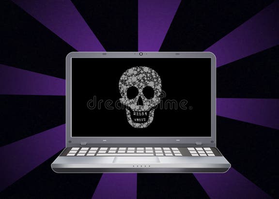 Hacker virus loading stock illustration. Illustration of update - 67005725