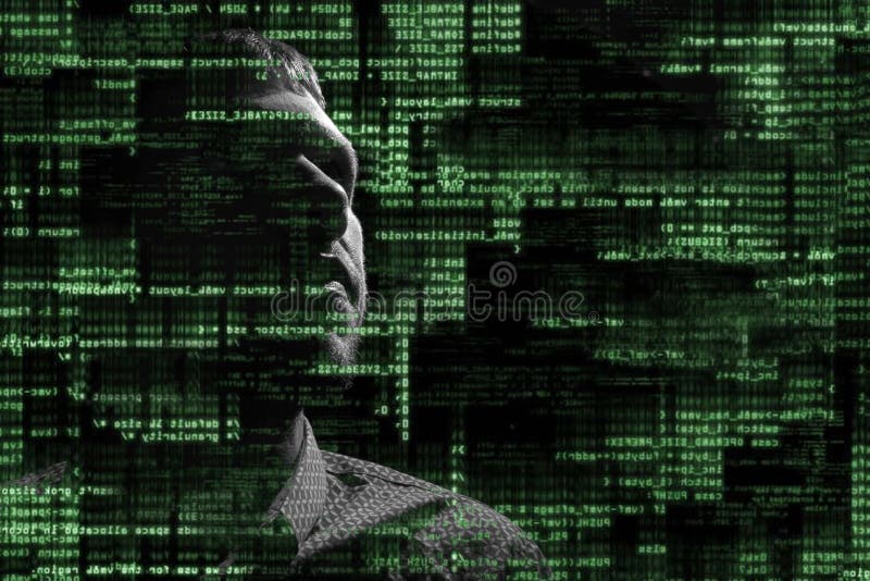Hacker at work stock photo. Image of interface, criminal - 79262572