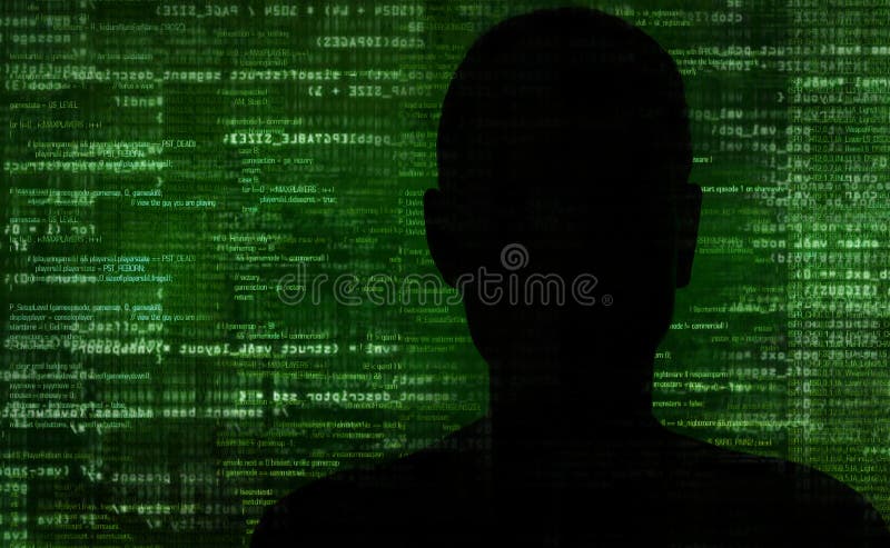 Hacker at work stock image. Image of network, identity - 79263157
