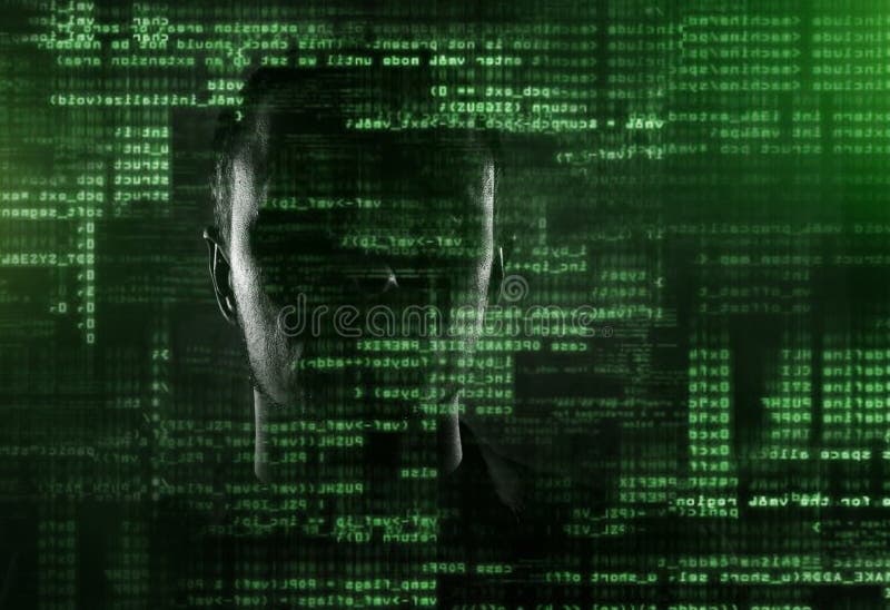 Hacker at work stock photo. Image of hacking, graphic - 79264280