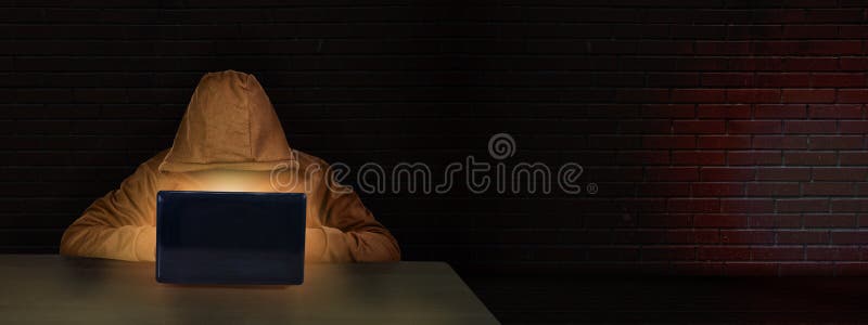 Concept Of Hacking And Identity Theft Stock Image - Image of gloves ...