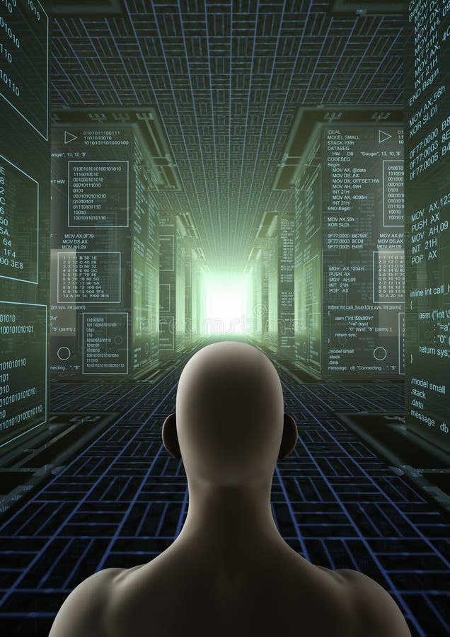 Hacker World Revolution stock illustration. Illustration of abstract ...