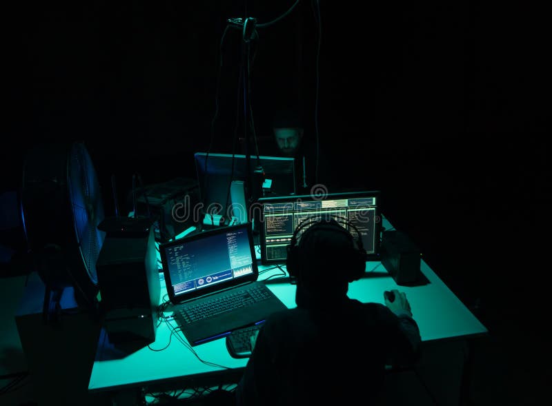 Hackers Breaking Server Using Multiple Computers and Infected Virus ...