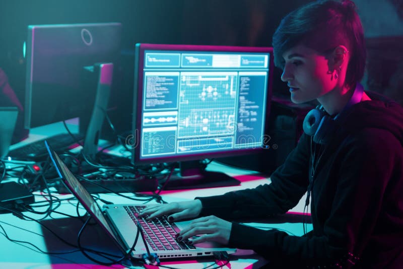 Hackers Breaking Server Using Multiple Computers and Infected Virus ...