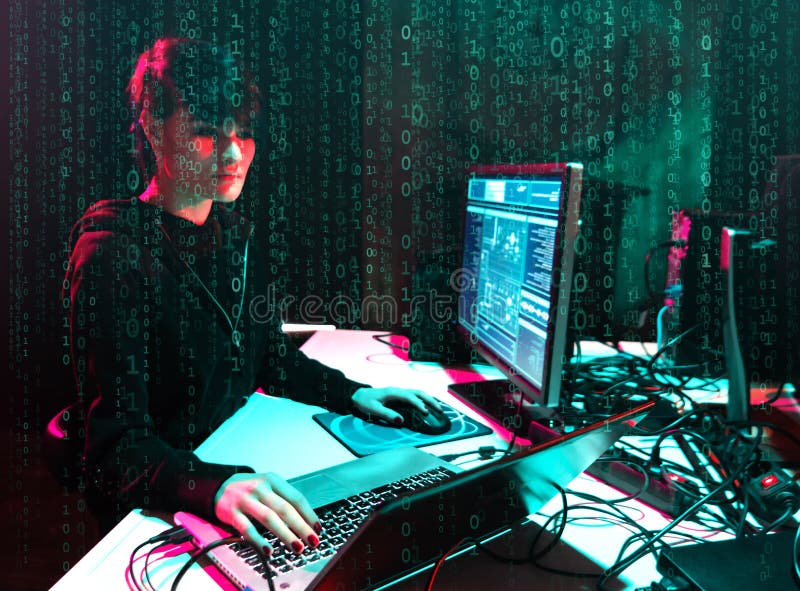 Hackers Breaking Server Using Multiple Computers and Infected Virus ...