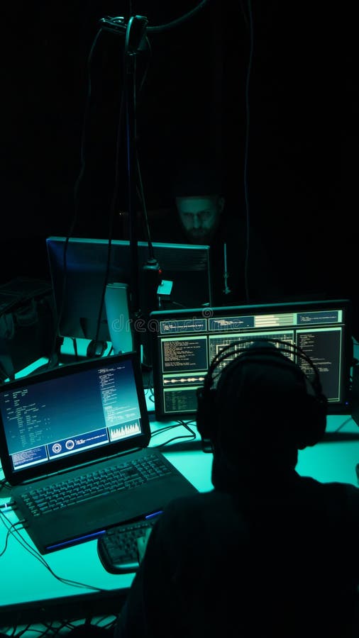 Hackers Breaking Server Using Multiple Computers and Infected Virus ...