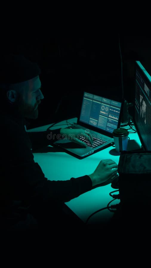 Hackers Breaking Server Using Multiple Computers and Infected Virus ...