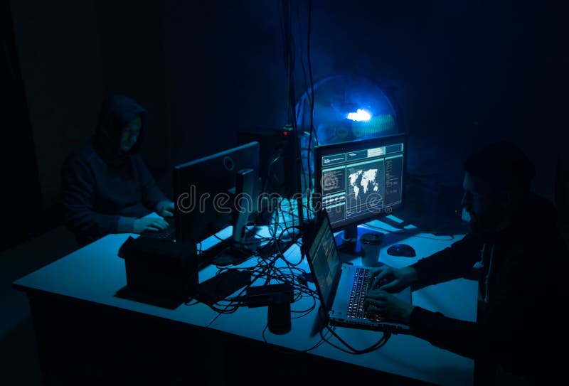 Hackers Breaking Server Using Multiple Computers and Infected Virus ...