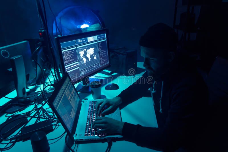 Hackers Making Cryptocurrency Fraud Using Virus Software and Computer ...