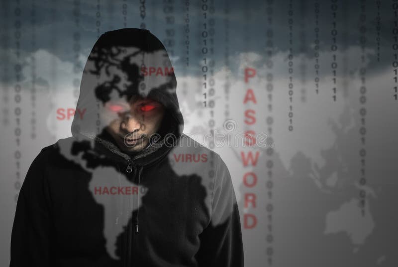 Hacker stock photo. Image of data, cyberspace, futuristic - 52846804