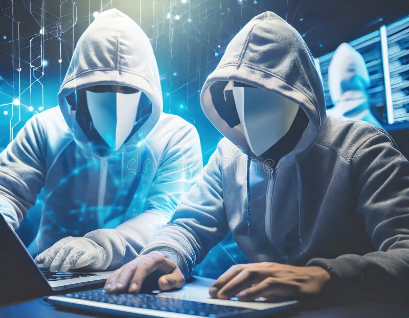 Hackers Trying To Get into High Tech Secure System Cybersecurity Stock ...