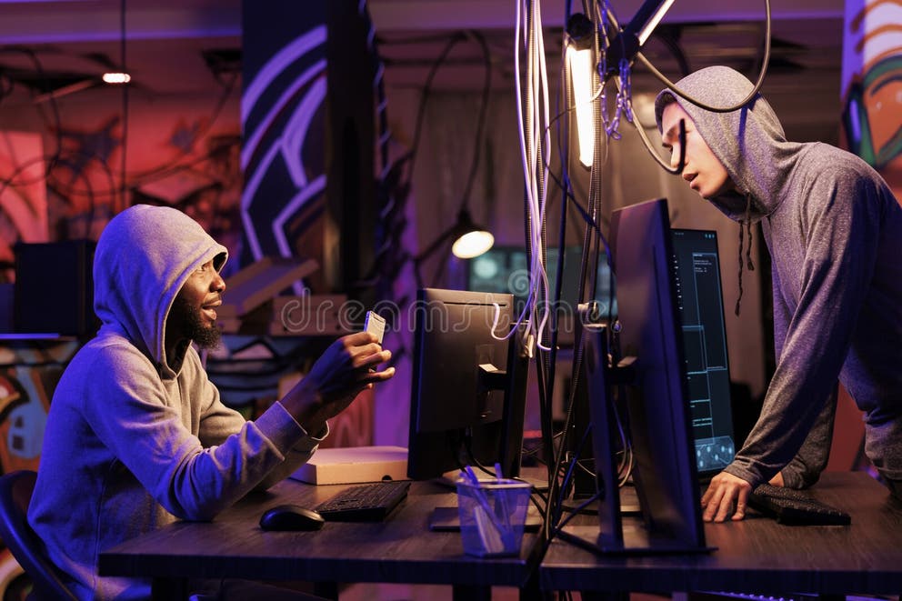 Hackers Using Ssd with Ransomware Stock Image - Image of graffiti ...