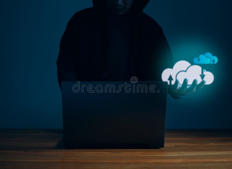 Hackers Work on Laptops in the Dark. Concepts of Information Security ...