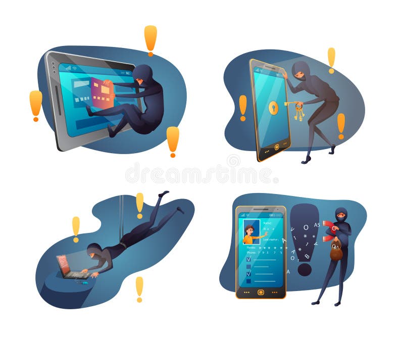 Credit Card Fraud Cartoon Stock Illustrations – 817 Credit Card Fraud ...