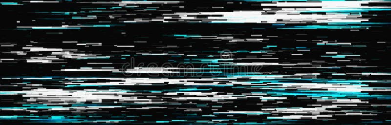 Hacking a Computer Network. Glitch Effect Background. Distortion of the ...