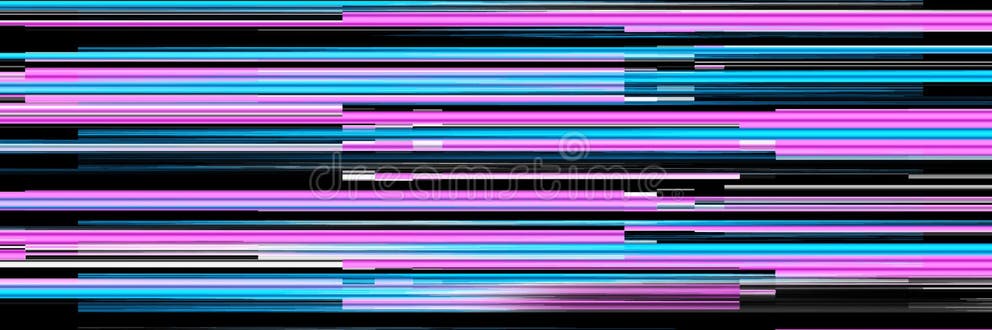 Hacking a Computer Network. Glitch Effect Background. Distortion of the ...