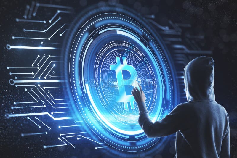 Hack and Cryptocurrency Concept Stock Image - Image of bank, economy ...