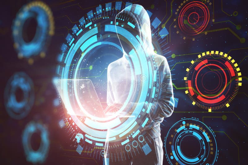 Hacking, Future and Attack Concept Stock Photo - Image of attack ...