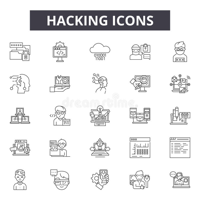 Hacking Signs Stock Illustrations – 583 Hacking Signs Stock ...