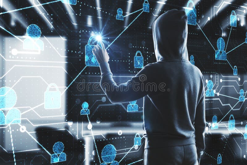 Hacking and Malware Concept Stock Image - Image of abstract, double ...