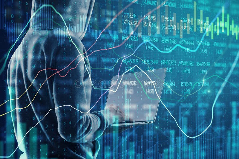 Hacking and market concept stock image. Image of hacker - 142810225