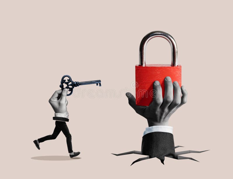 Concept of Hacking and Identity Theft Stock Image - Image of gloves ...