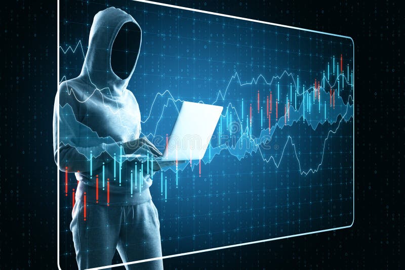 Hacking and trade concept stock image. Image of economic - 156917761