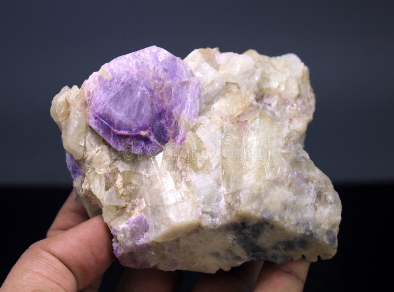 Hackmanite Specimen stock photo. Image of hackmanite - 85228230