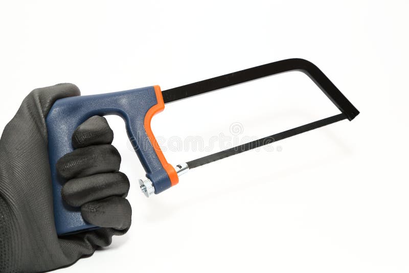 Hacksaw stock image. Image of blade, sawing, handsaw - 53132101