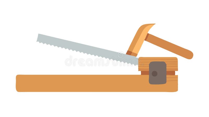Hacksaw Hand Saw Tool Cutting Metal Woodwork Vector Design Generative ...