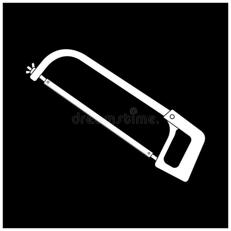 Hacksaw Icon Illustration Design Stock Illustration - Illustration of ...