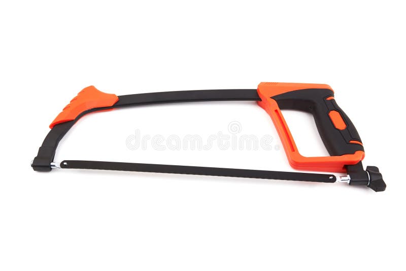 Hacksaw for metal stock image. Image of work, blade - 337486659