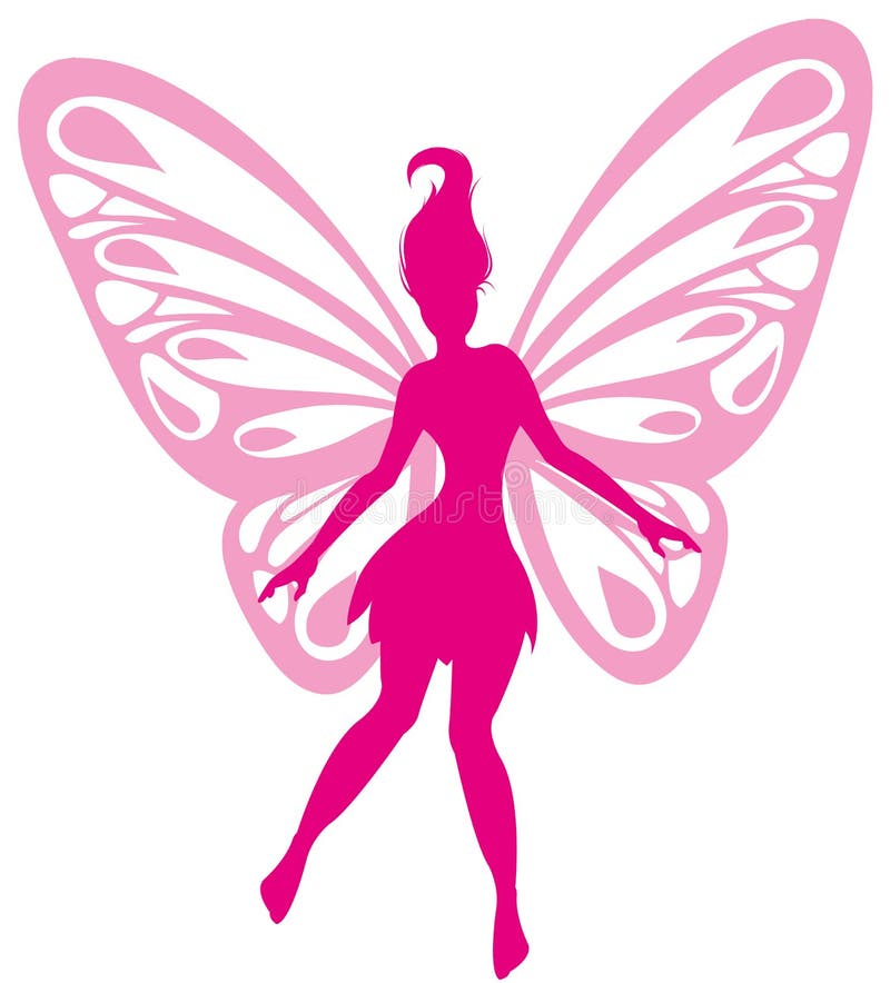 Hada ilustración del vector. Ilustración de hada, muchacha - 53234755