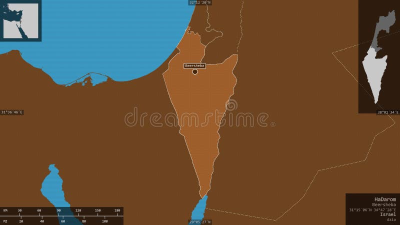 HaDarom, Israel - Composition. Pattern Stock Illustration ...